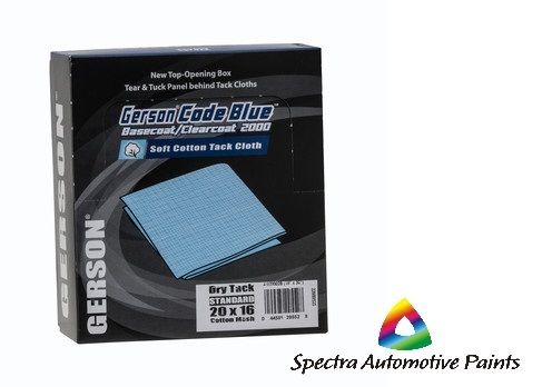 Gerson Blue Tack Cloth Lint Free Tack Cloth/Rag. Pack Of 12 - Spectra ...