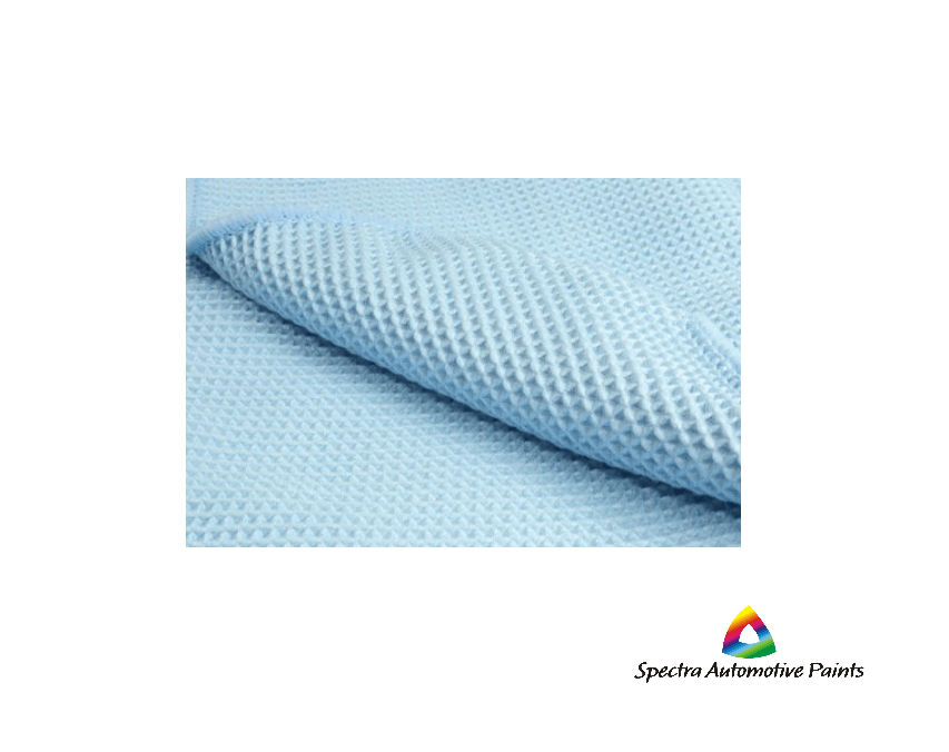3D Pure Wax Waffle Weave Cloth Light Blue. Pack Of 10. MF-6 - Spectra ...