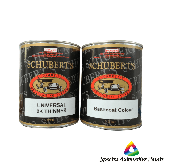 Schuberts Any Make Colour Codes 1LT Basecoat & 1LT Reducer. Automotive ...