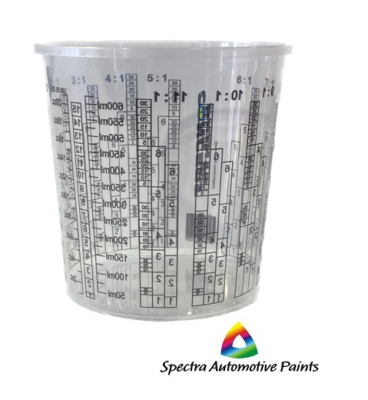 Concept Paints Mixing Cups 650ml With Measurements ( Sleeve Of 25 ...