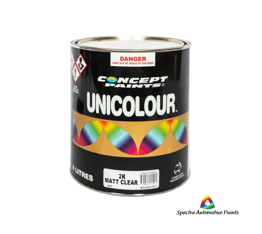 Concept Paints Unicolour 2K Matt Clear 4lt. Automotive Paint. - Spectra ...