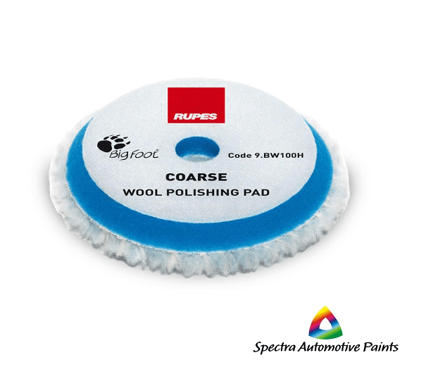 Rupes Bigfoot D-A Coarse 3″ Wool Polishing Pad, 100mm. 9.BW100H ...