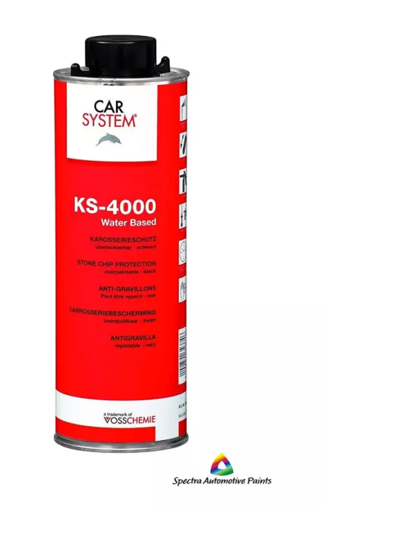 Car System KS-4000 Water Based Stone Chip Protection Black 1lt ...
