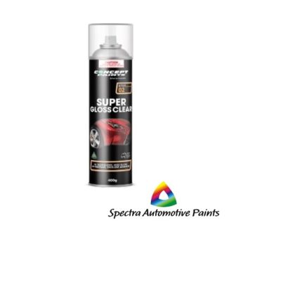 CONCEPT 2K SUPER GLOSS CLEAR AEROSOL/SPRAYCAN TOUCH UP 400g - Spectra ...