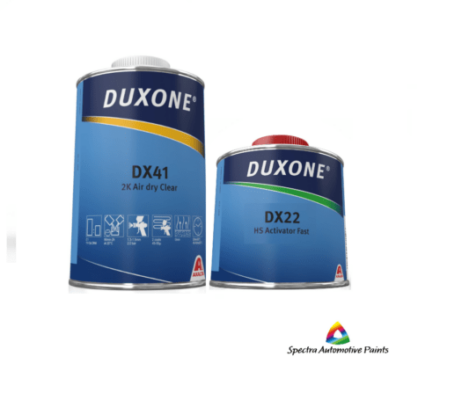 Duxone Air Dry 2K Clear Kit 1.5lt (2:1) DX41 + DX22 . Made By Axalta ...