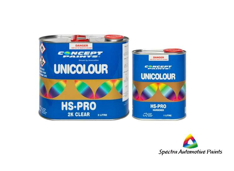 Concept Paints HS-PRO Clear Kit 2K (3:1). 4lt Kit - Spectra Automotive ...