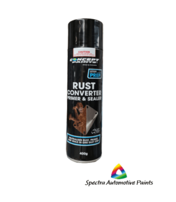 Concept Paints Rust Converter Primer Sealer Aerosol / Spraycan 400g ...