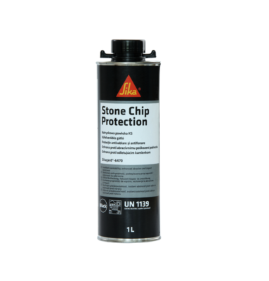 SIKA 6470 Stone Chip Protection Coating Black 1lt. Stone Guard ...