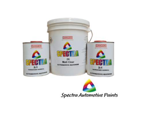 Spectra Matt Clear Kit (2K) 6lt, Ratio 2:1 - Spectra Paints