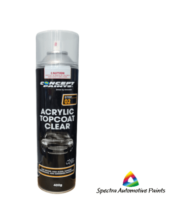 Concept Paints Acrylic Topcoat Clear Aerosol - Spectra Paints