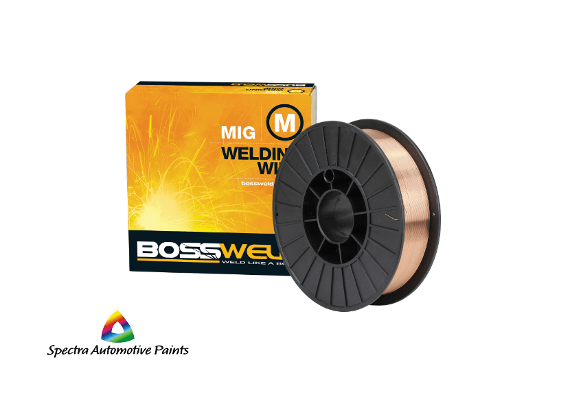 Bossweld Mild Steel Wire 0.8mm X 5kg Welding Wire 200004, ER70S-6, S6 MIG. - Spectra Automotive ...