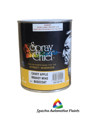 Spray Chief Candy Apple BRANDY WINE Pre Mixed 1Lt - Spectra Paints