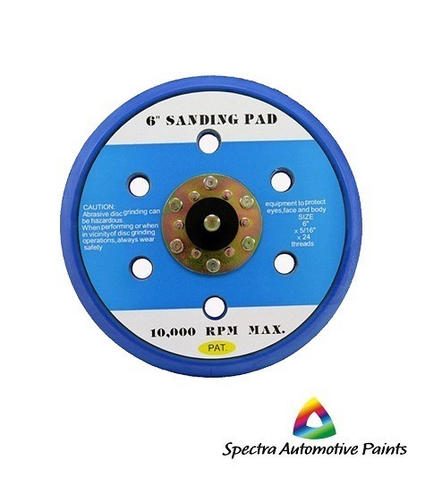 CAM Back-up Pad 150mm 6". 6 Hole. Sander. Automotive, Restoration ...