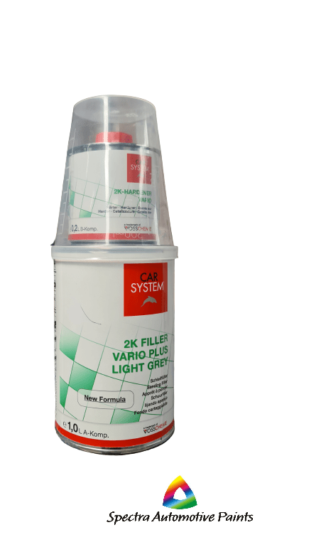 Car System Automotive 2K Primer Light Grey Kit With Mixing Cup 1.2lt ...