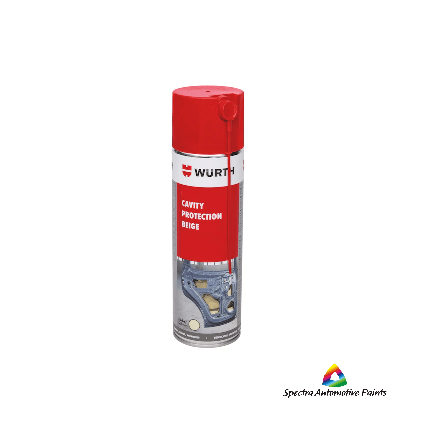 Wurth Cavity Wax Protection Beige Aerosol/ Spraycan 500ml - Spectra ...