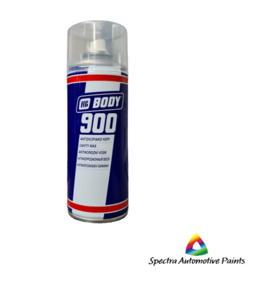 HB Body 900 Cavity Wax Aerosol. Brown Cavity Spray 400ml - Spectra Automotive Paints