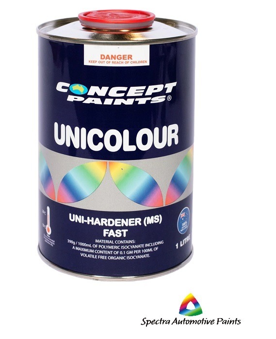 Concept Unicolour 2K Universal MS Hardener FAST 1lt. Automotive Paint ...