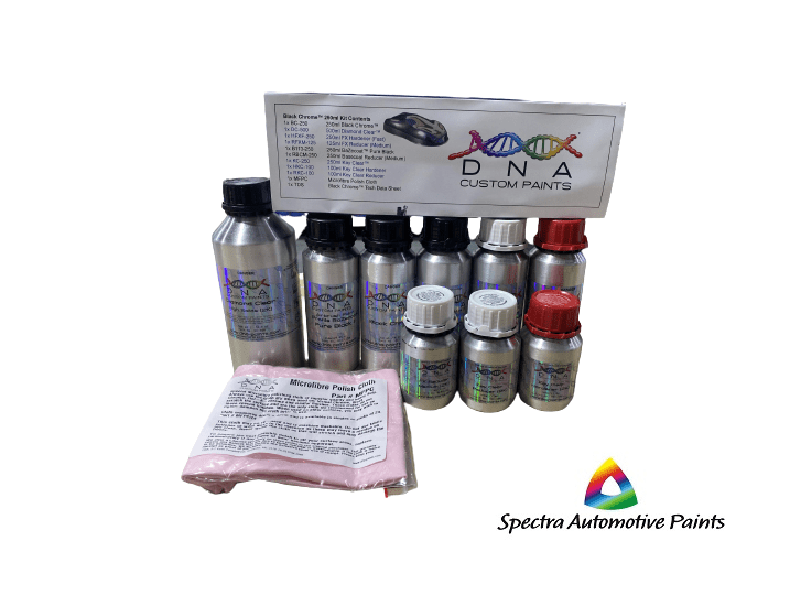 DNA Black Chrome 250ml Complete Kit, Custom Paint, Custom Wheels ...