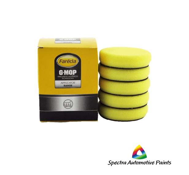 Farecla GMOP 3'' Yellow Compounding Foams (PACK Of 5), Detailing ...