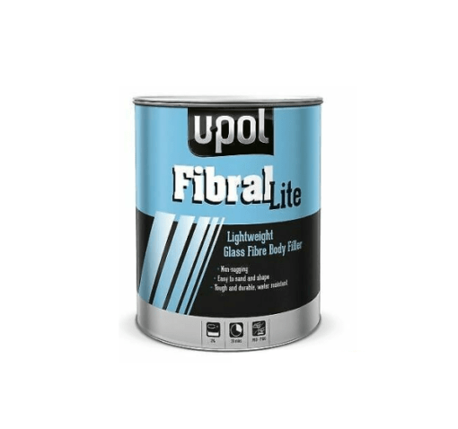 Upol Fibral Lite Fibreglass Nikki 3lt. Lightweight Fibreglass Filler ...