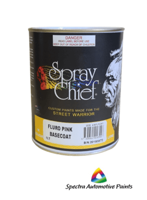 Spray Chief FLURO PINK Pre Mixed 1Lt - Spectra Paints