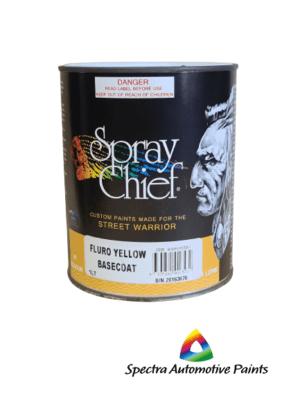 Spray Chief FLURO YELLOW Pre Mixed 1Lt - Spectra Paints