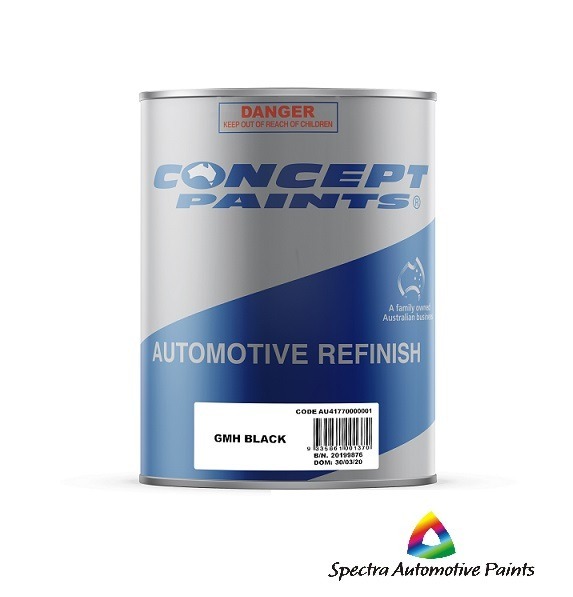 Concept GMH Black / RFU Black, 4LT. Automotive Paint. Chasis Black ...