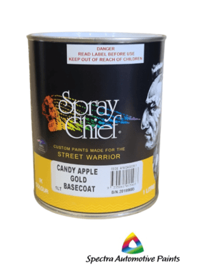 Spray Chief Candy Apple GOLD Pre Mixed 1Lt - Spectra Paints
