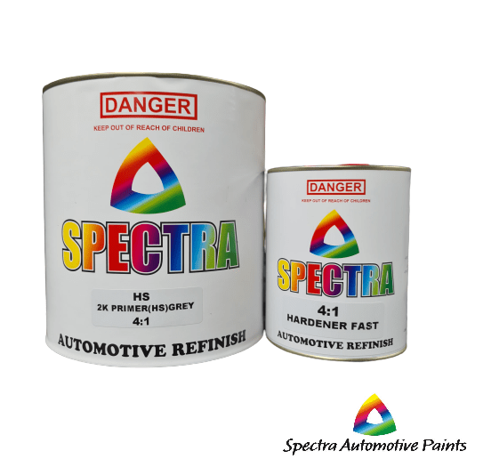Spectra Automotive HS Primer Kit (2K) Grey 5LT - Spectra Automotive Paints