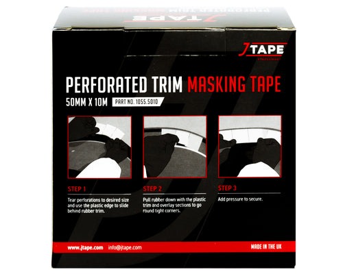 JTape Trim Mask Lifting Tape (50mm X 10m). - Spectra Automotive Paints