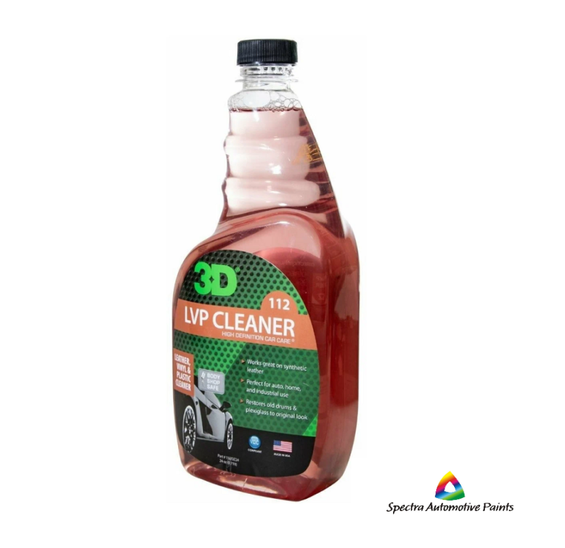 3D LVP Leather Vinyl Plastic Superior Interior Cleaner 700ml. 112 ...