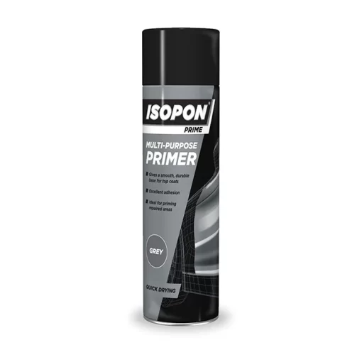 ISOPON MULTI-PURPOSE PRIMER GREY AEROSOL - Spectra Automotive Paints