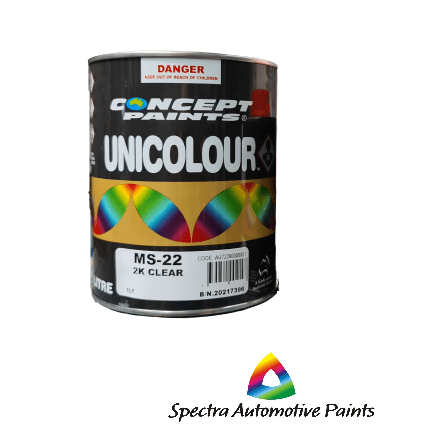 Concept Paints Automotive MS22 2K Clear 1LT. - Spectra Automotive Paints