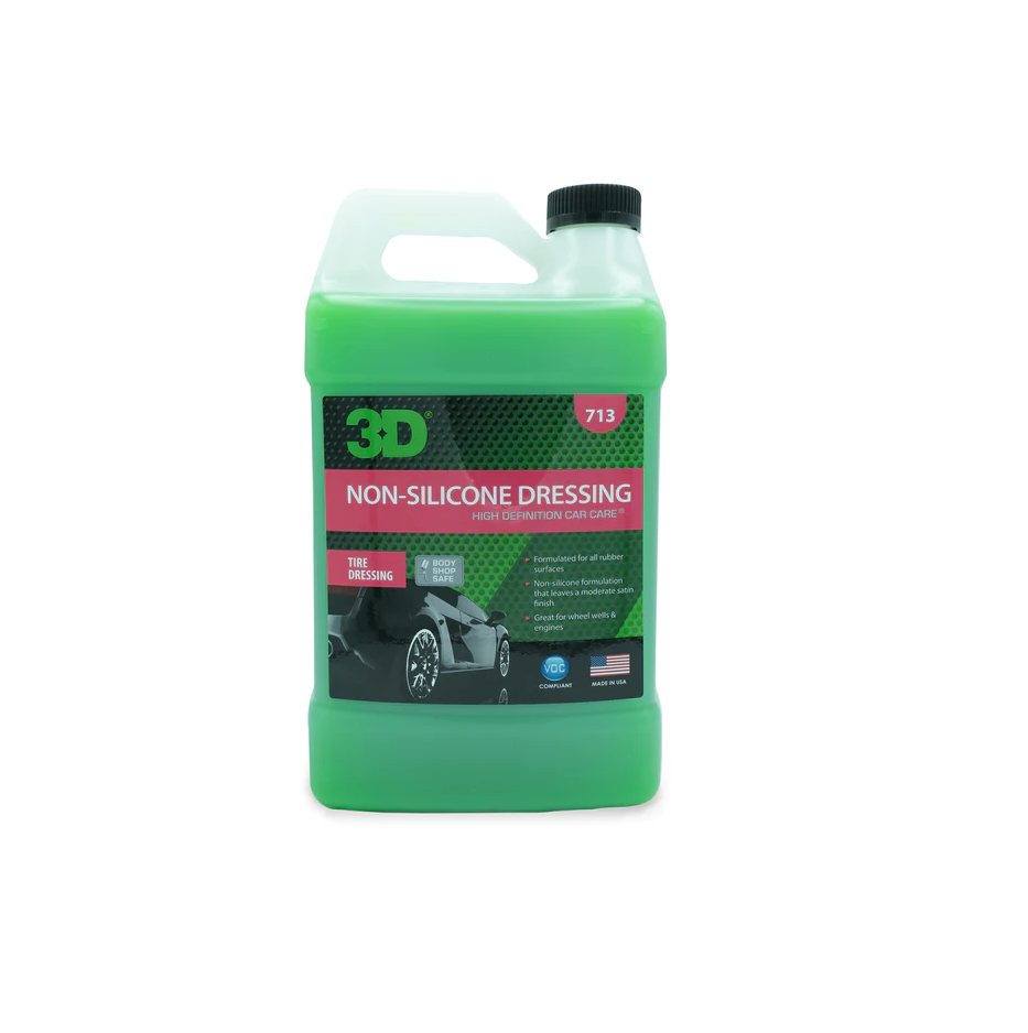 3D Non-Silicone Dressing For Rubber, Vinyl & Plastic Trim 3.78LT. 713 ...