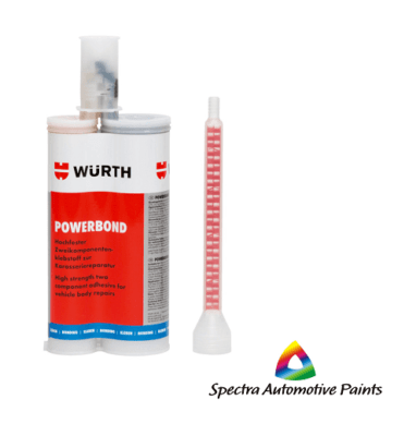 Wurth Powerbond Bodywork Adhesive, Metal To Metal Bonding 225ml ...