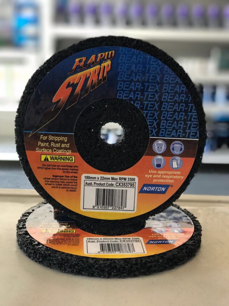 Norton Rapid Strip Wheel, Clean And Strip Disc. (180mm X 22mm ...