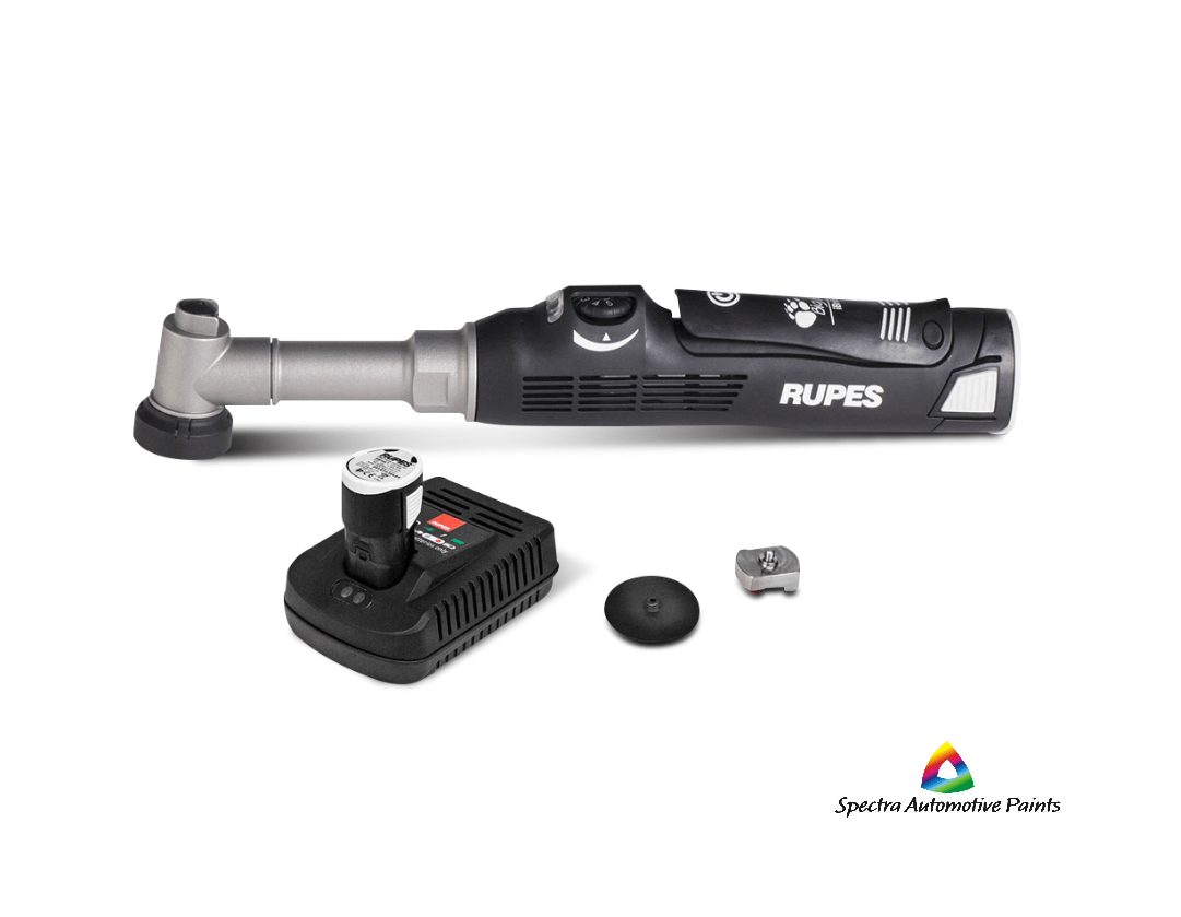 Rupes HR81ML LUX 12V Bigfoot Nano Ibrid Long Neck Polisher Deluxe Kit ...