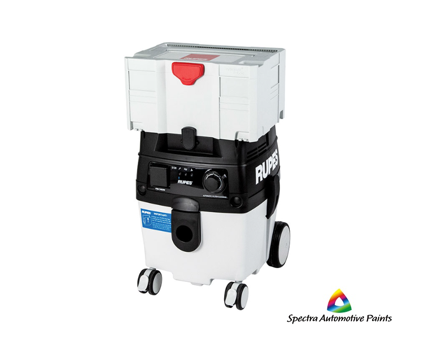 Rupes Mobile Dust Vacuum, 6mm SKORPIO Sander Kit & T-Loc Case S230EM ...