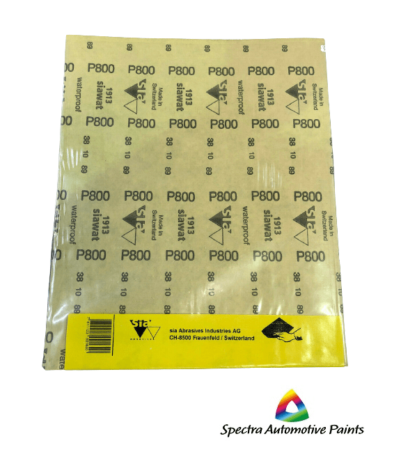 SIA Abrasives 1913 Siawat Wet Sanding Sheet, 800g. Pack Of 50 ...