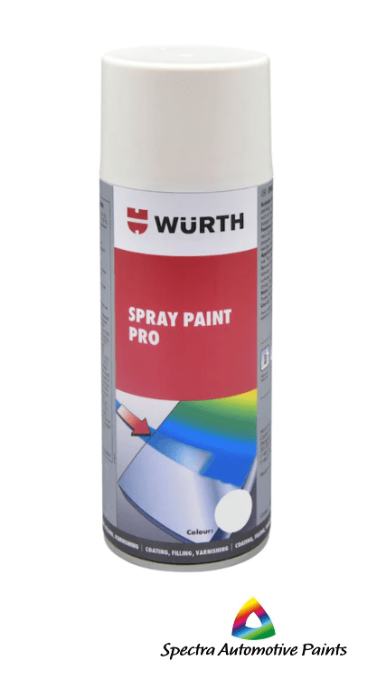 Wurth Spray Paint Pro Gloss Signal White 400ml Aerosol/ Spraycan Touch ...
