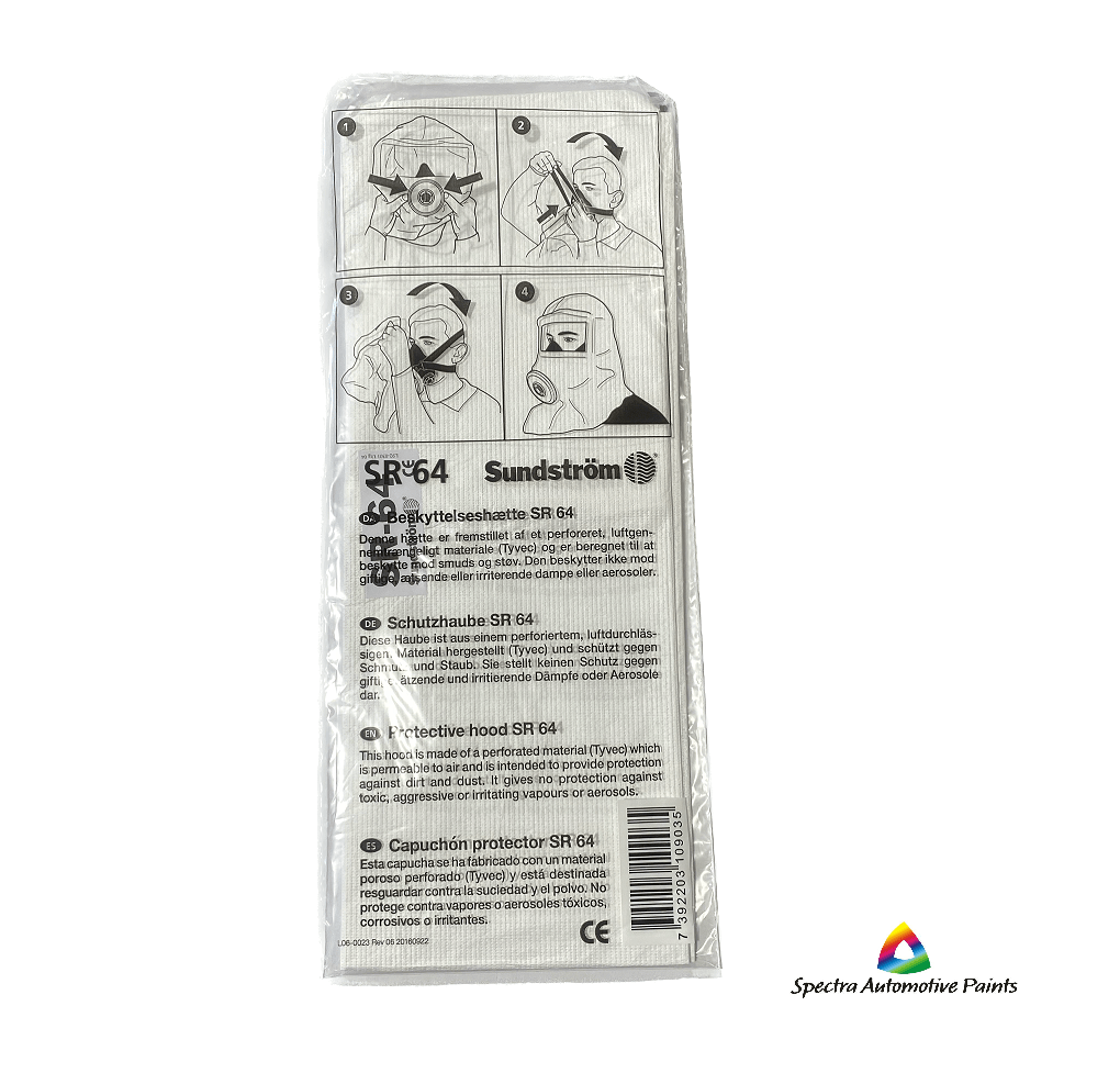 Sundstrom SR 64 Safety Protective White Hood Universal For SR200 ...