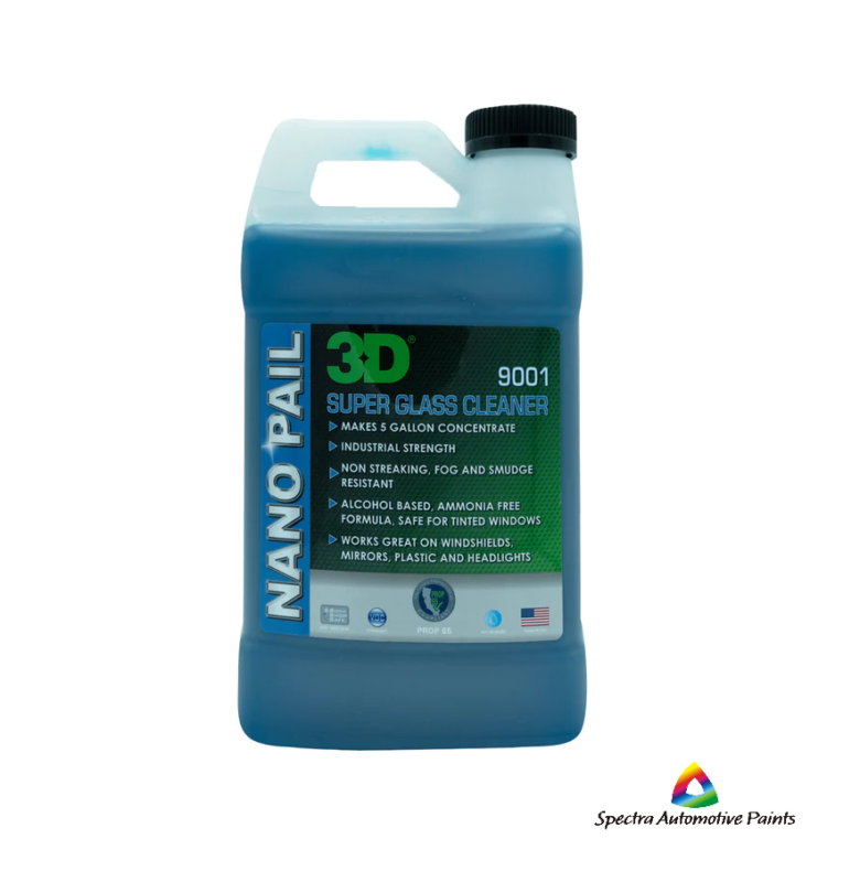 3D Super Glass Cleaner Ultra Concentrated 50:1 Industrial Strength 1 ...