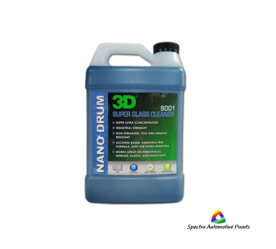 3D Super Glass Cleaner Ultra Concentrated 50:1 Industrial Strength 3 ...