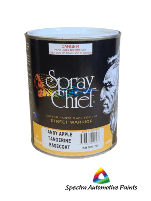 Spray Chief Candy Apple TANGERINE Pre Mixed 1Lt - Spectra Paints