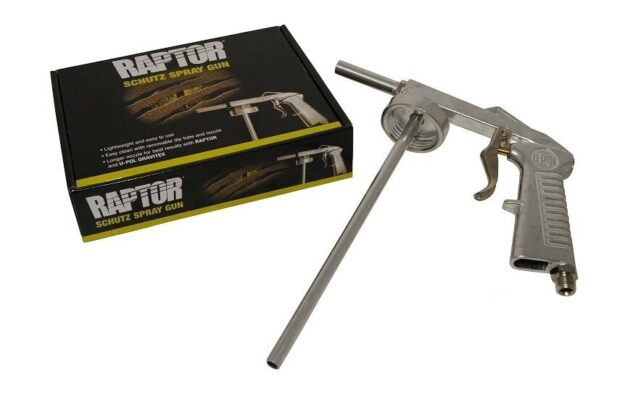 Raptor Schutz Gun, Stoneguard, Fish Oil, Undercoating, Bed Liner ...