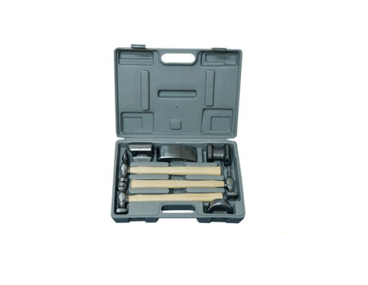 Velocity 7 Piece Body Repair Kit, Panel Beating Hammer And Dolly Set ...