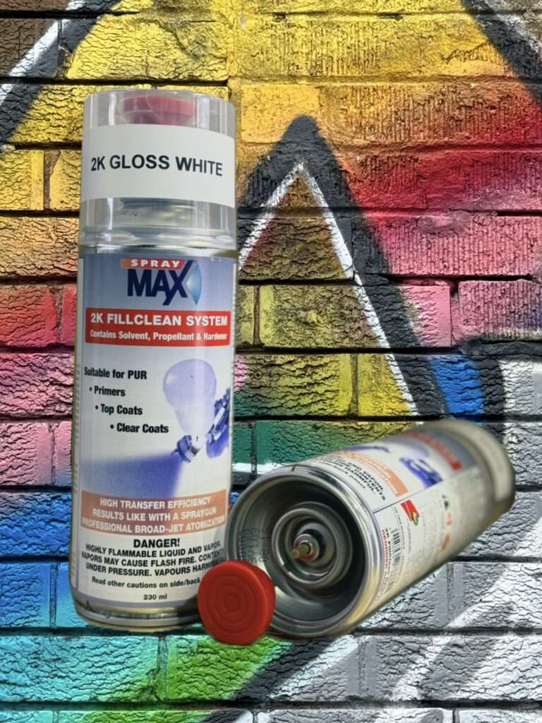 Spray Max 2K White Gloss Touch Up Spray Aerosol - Spectra Paints