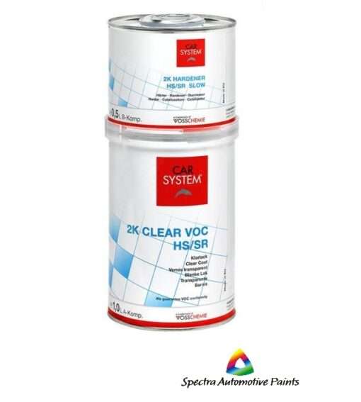 Car System HS Clear Kit 2K With 2K HS Hardener 1.5lt. VOC (2:1 ...