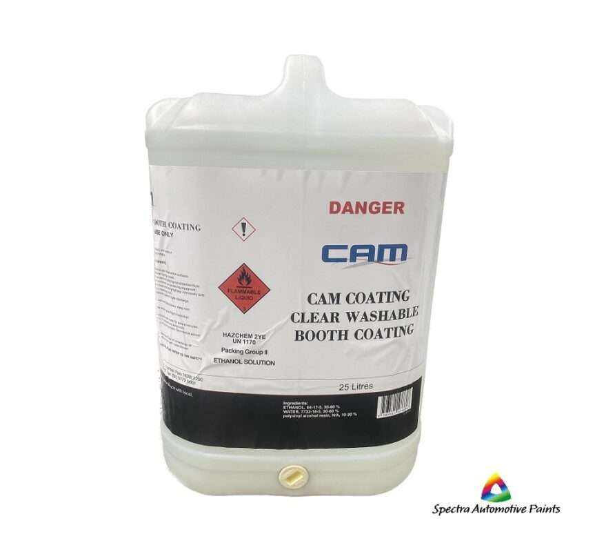 CAM Coating Clear Washable Booth Coating 25LT. - Spectra Paints