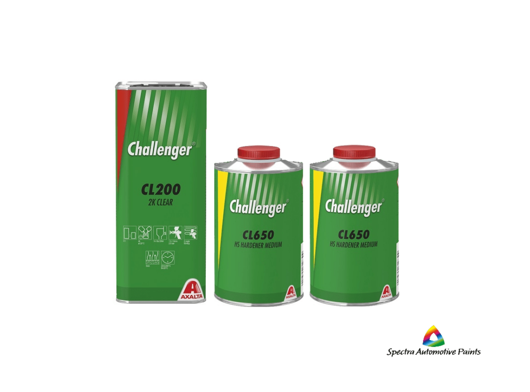 Challenger Clear Kit 2K 6LT, (2:1) CL200 + 2 X CL650 - Spectra Paints